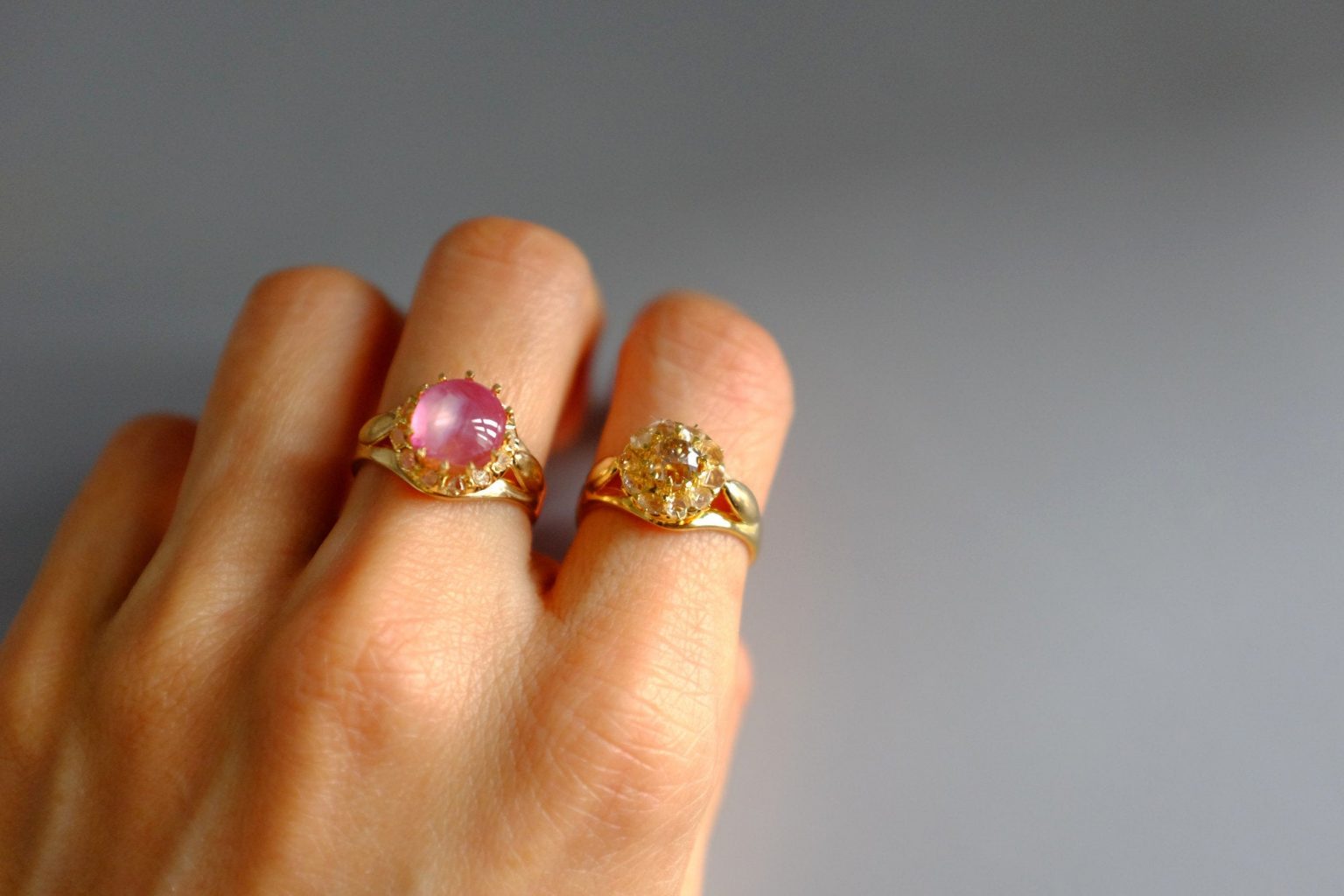 Burmese Star Ruby Ring Unheated 18k | Gem Gardener