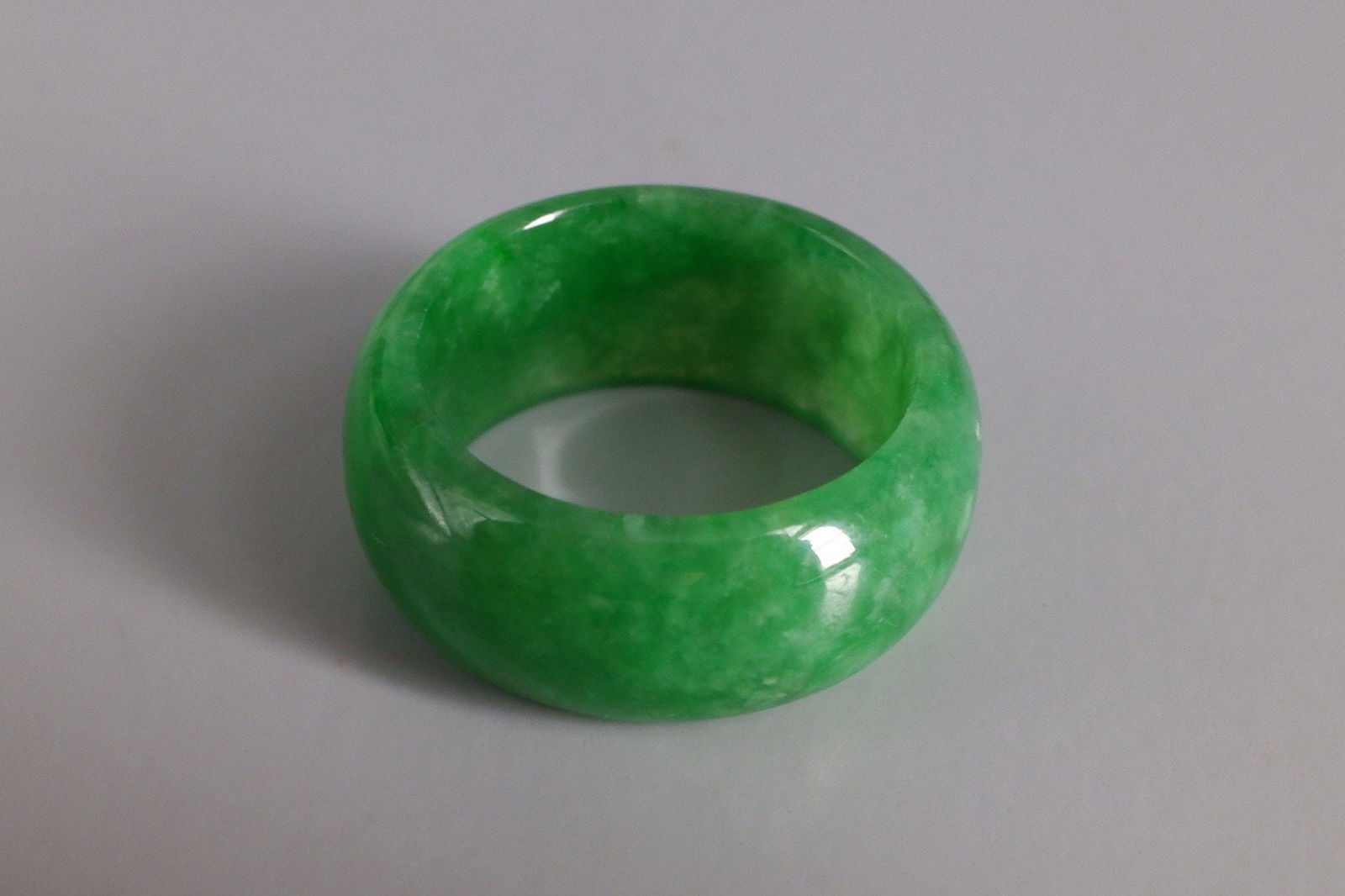 Antique Jadeite Jade Hololith Ring | GEM GARDENER