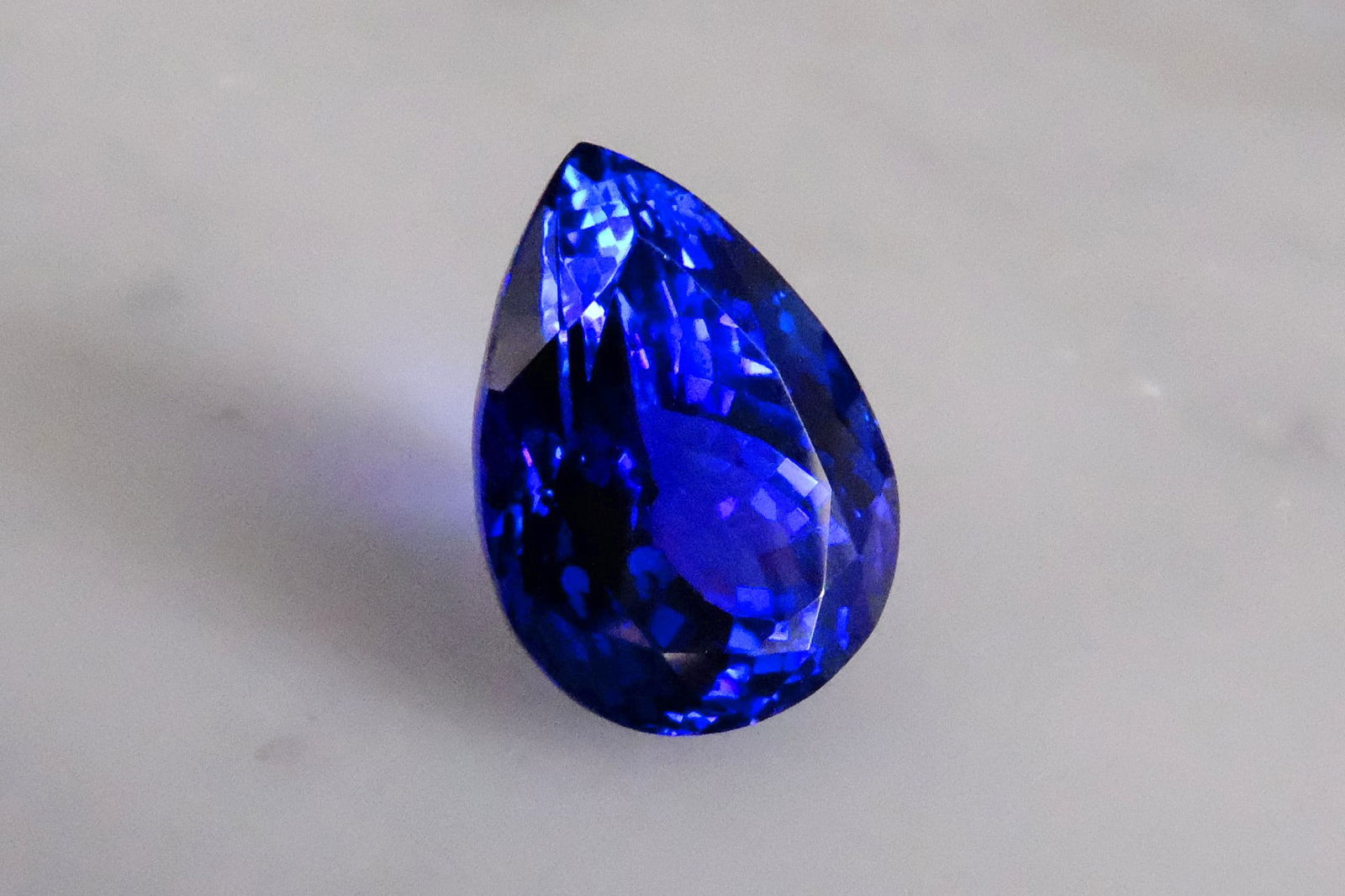 19ct Tanzanite Pear Cut Loose Gem Stone | GG