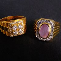 Cluster Emblem Ring Mafia Gold Ring | GEM GARDENER