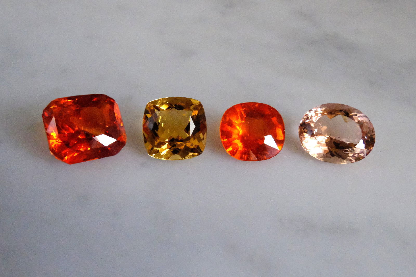 33ct Natural Orange Sapphire Gem | Gem Gardener