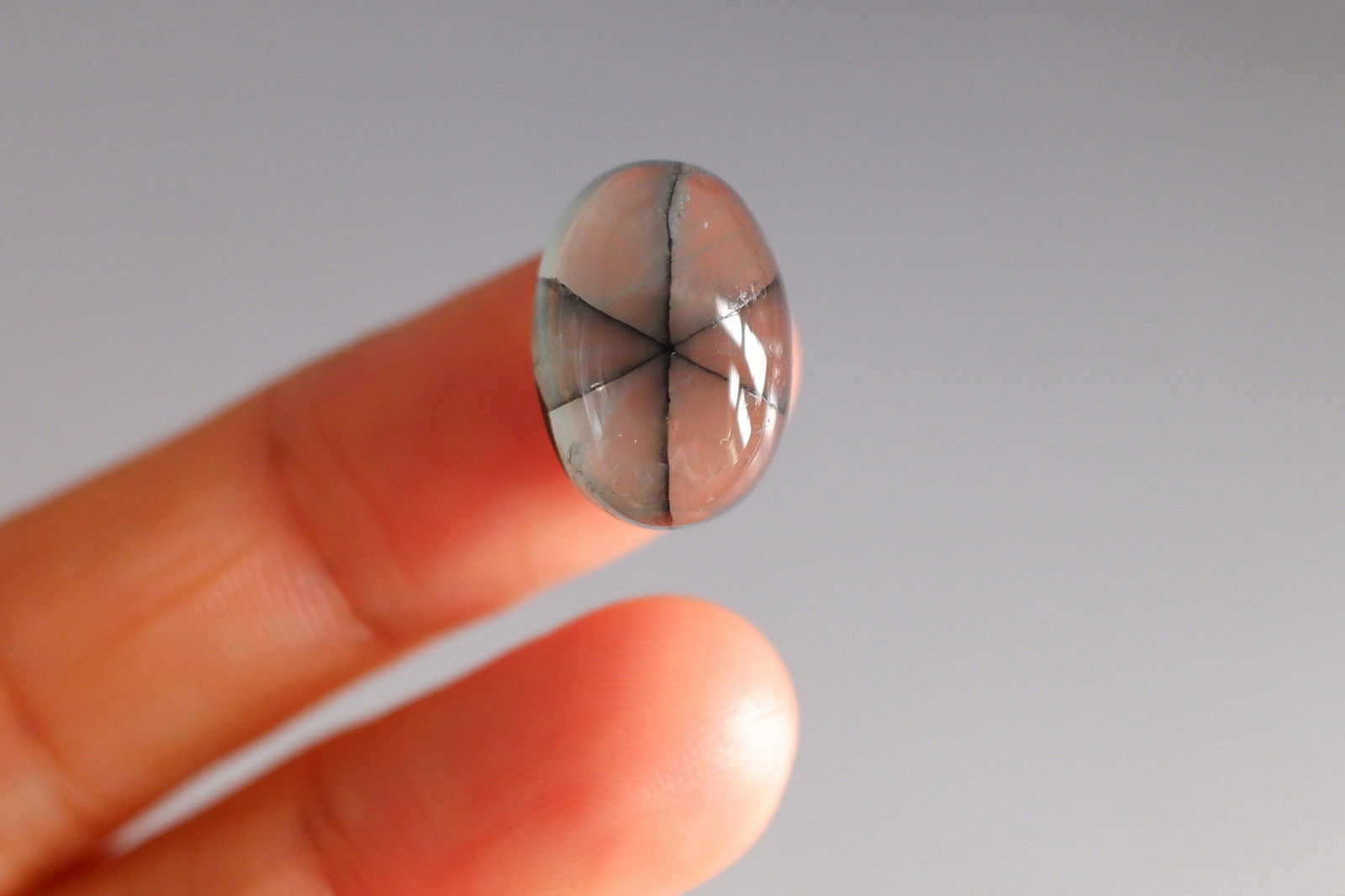 10ct Albino Trapiche Emerald Gem | GEM GARDENER