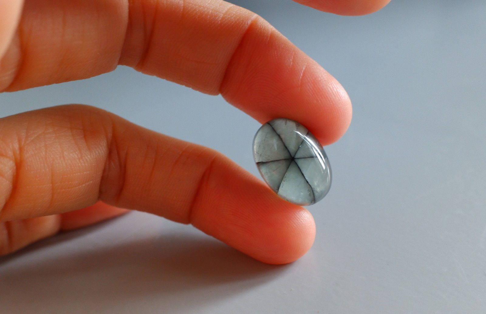 10ct Albino Trapiche Emerald Gem | Gem Gardener