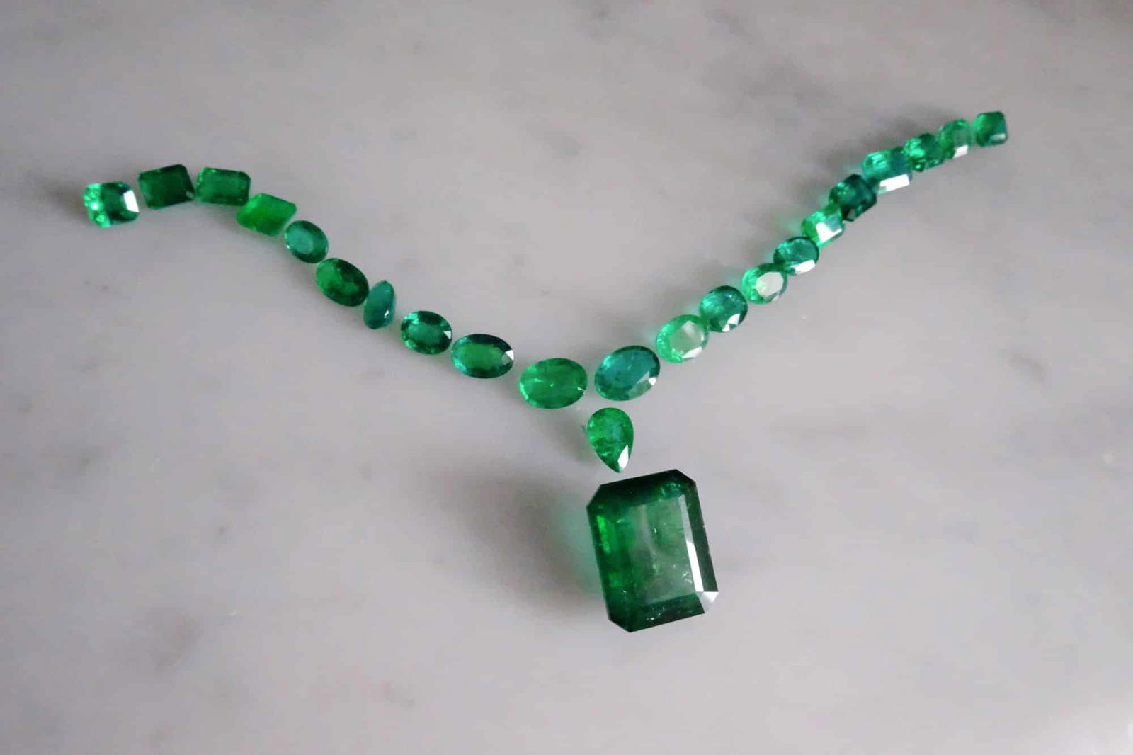 37ct Big Emerald Stone Zambian | Gem Gardener