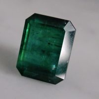 37ct Big Emerald Stone Zambian | Gem Gardener