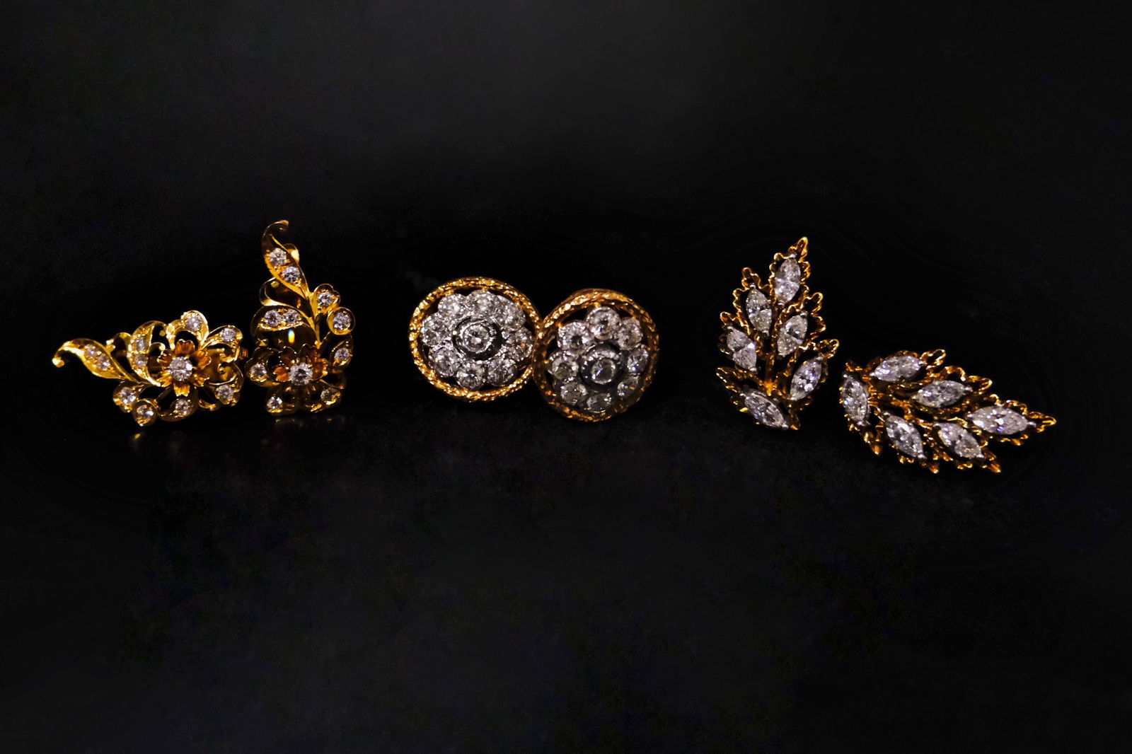 Phoenix Vintage Cluster Earrings, Peranakan Jewellery Singapore | GEM ...