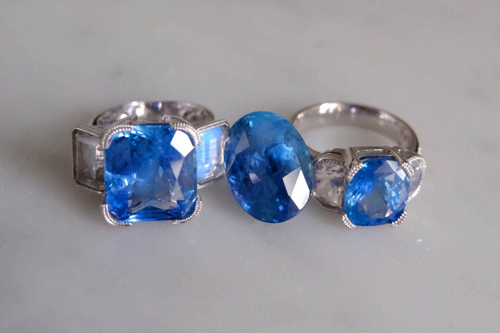 15ct Unheated Burmese Blue Sapphire Gem | GEM GARDENER