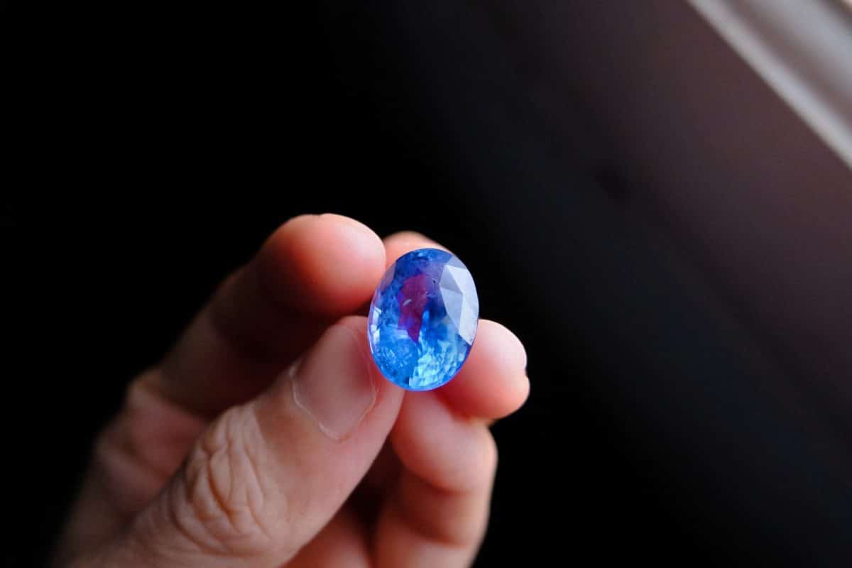 15ct Unheated Burmese Blue Sapphire Gem | Gem Gardener
