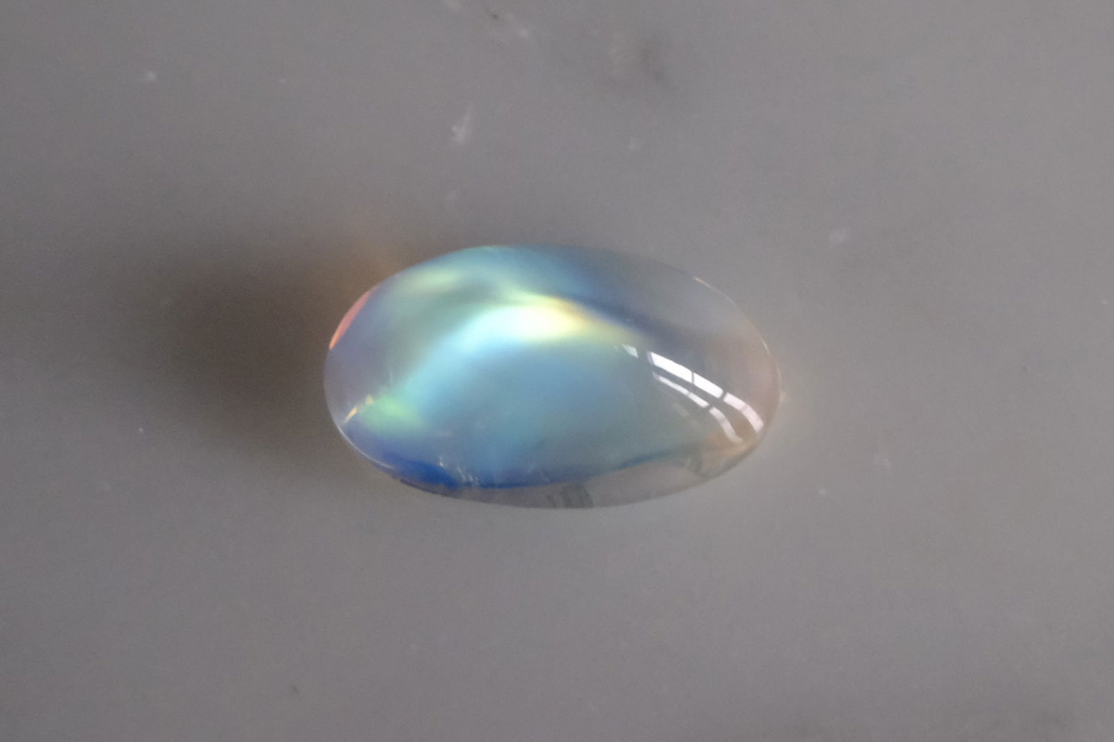 13ct Superb Blue and Yellow Moonstone | GEM GARDENER