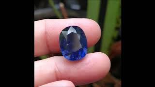 10ct Natural Royal Blue Sapphire Gem Stone | Gem Gardener
