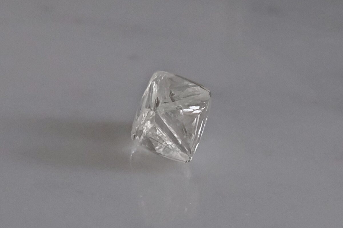 10ct Octahedron Diamond Rough Raw Gem | GEM GARDENER
