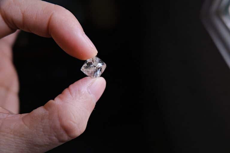 10ct Octahedron Diamond Rough Raw Gem | Gem Gardener