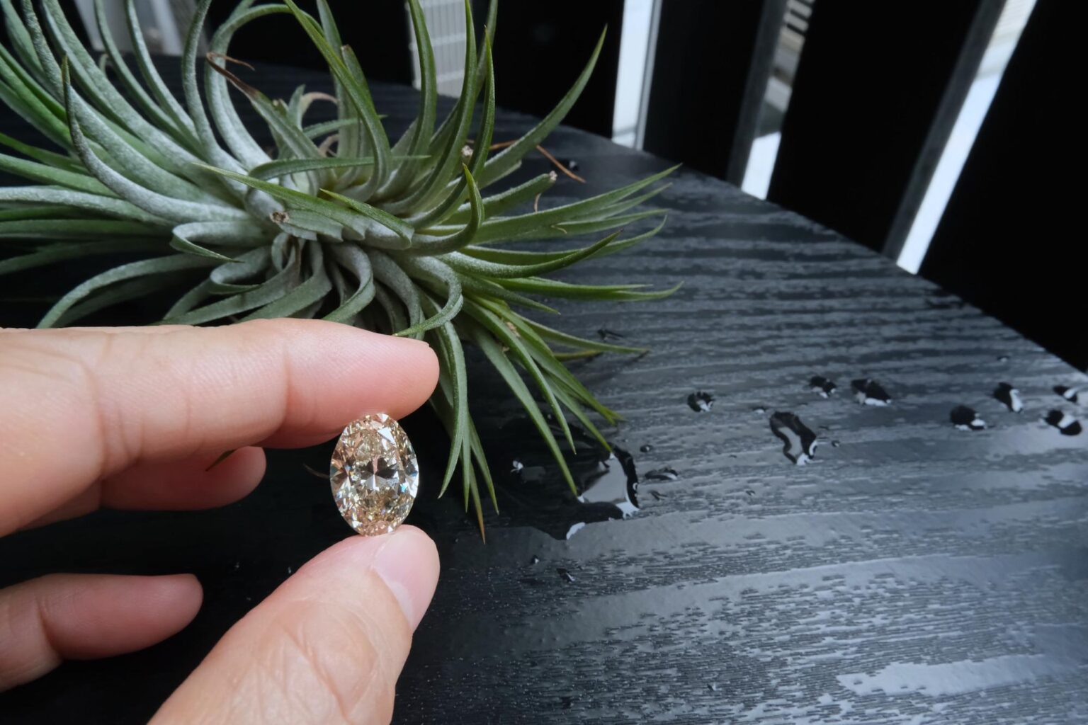 7ct Light Yellow Oval Brilliant Diamond Natural | Gem Gardener